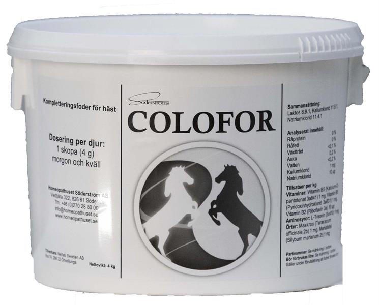 Colofor 4kg - Homeopathuset Söderström AB